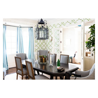 Vibrant California Cottage - Traditional - Dining Room - San Francisco ...