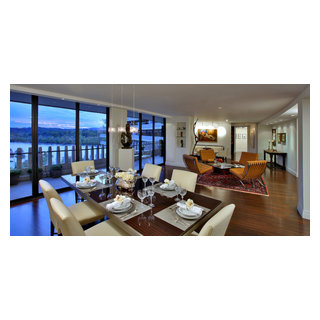 Watergate South - Private Residence - Modern - Dining Room - DC Metro ...