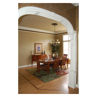 Whole House Renovation Traditional Style Dining Room - Traditional ...