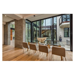 Woodside Modern Napa Style - Modern - Dining Room - San Francisco - by ...