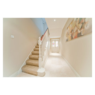 Cream Shaker Style Kitchen - Traditional - Entrance - Dublin - by ...