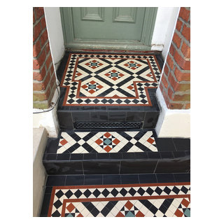Victorian Tile Pathway - Victorian - Entry - London - by London Mosaic ...