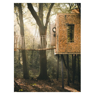 Woodman's Treehouse - Rustic - Entry - Dorset - by Onform Architecture ...