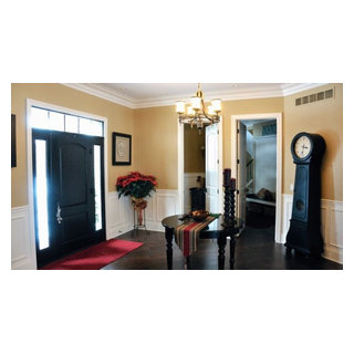 Adam Style House - Traditional - Entry - Detroit - by Stroble Building ...