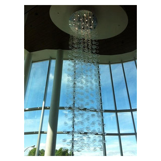 Bank Foyer - Modern - Entry - Other - by Premiere Luminaire | Houzz