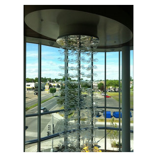 Bank Foyer - Modern - Entry - Other - by Premiere Luminaire | Houzz