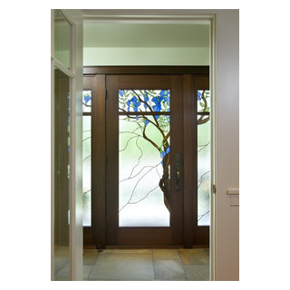 Bethesda Split-Level Facelift - Traditional - Entrance - DC Metro - by ...