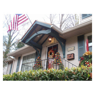 Bracket Porticos - Traditional - Entry - Atlanta - by Georgia Front ...