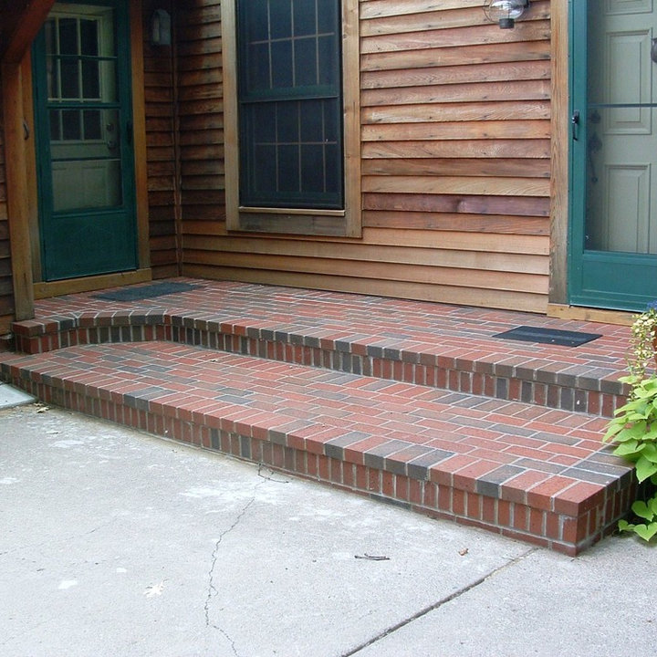 Stone And Brick Steps - Photos & Ideas | Houzz