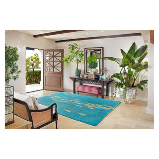 British Colonial meets Modern Beach House - Ocean Blvd - Beach Style ...