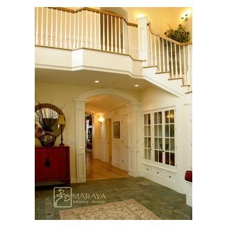 Cape Cod Barrel Vault - Traditional - Entry - Los Angeles - by Maraya ...