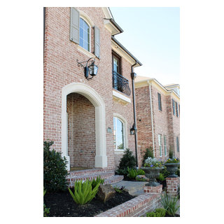 Cast Stone Door Surrounds - Traditional - Entry - Houston | Houzz