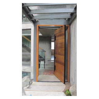 CBE house - Industrial - Entry - Seattle - by pellican design inc. | Houzz