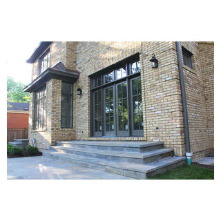 Chicago Buff house - Traditional - Entry - Chicago - by Colonial Brick ...