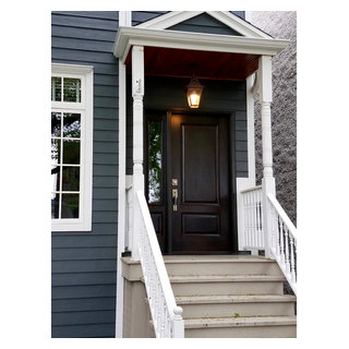 Chicago, IL Barry Ave. Siding Exterior Remodel - Victorian - Entry ...