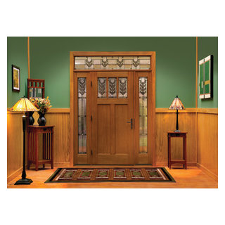 Classic-Craft American Style door, sidelites and transom - Craftsman ...