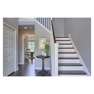 Colonial Style Staircase - Traditional - Entry - Philadelphia - by ...