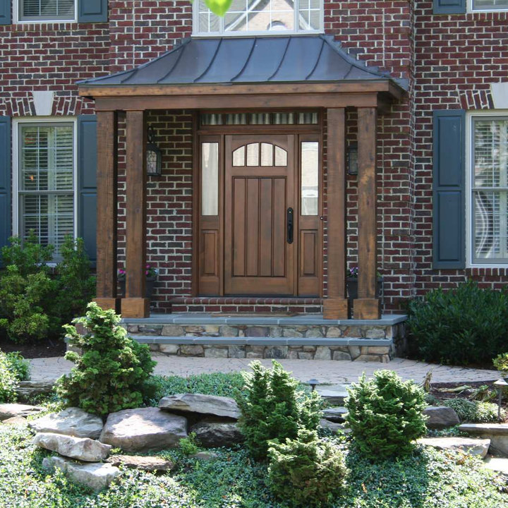 Copper Portico Roof - Photos & Ideas | Houzz