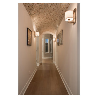 Custom Barrel-Vaulted Ceiling Entry Hallway - Modern - Entry ...