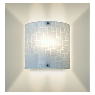 Custom Glass Wall Sconces- Individually Handmade - Midcentury - Entry ...