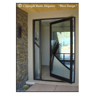 Custom Pivot Door - Entry - Phoenix - by Rustic Elegance | Houzz