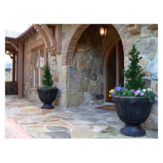 Daco Real Stone Veneer - Traditional - Entry - Atlanta - by Daco Stone ...