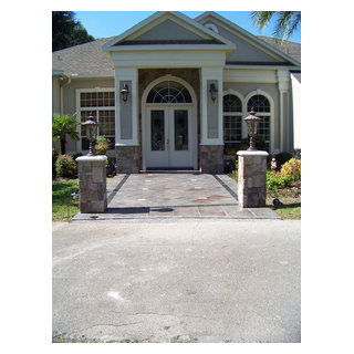 Driveway Entryway - Traditional - Entry - Miami - by Lynndale ...