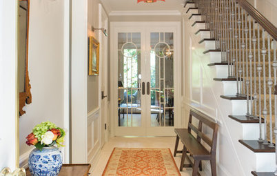Houzz Tour: Traditional-Style Townhouse in Colonial Williamsburg