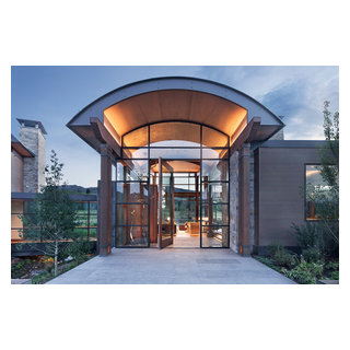 Elk Peak Ranch - Rustic - Entry - Denver - by Structural Associates | Houzz