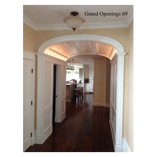 Elliptical Arched Cased Opening Unit - Traditional - Entrance - Little ...