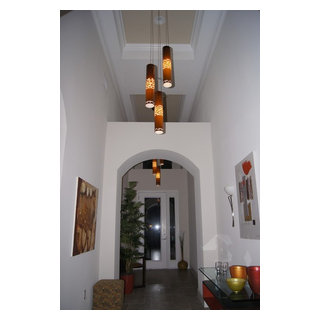 Entry/Foyer lighting - Transitional - Entry - Miami - by Hill's ...