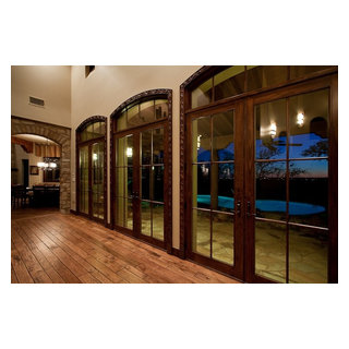 Entry Foyer - Night - Mediterranean - Entry - Austin - by Rick O ...