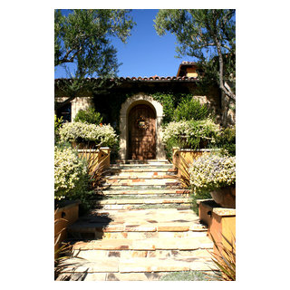 ENTRY - Mediterranean - Entry - Orange County - by Pacific Stone Design ...