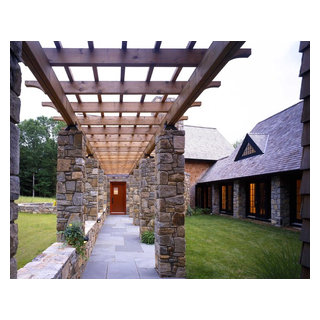 Entry Pergola - Traditional - Entry - New York - by Ike Kligerman ...