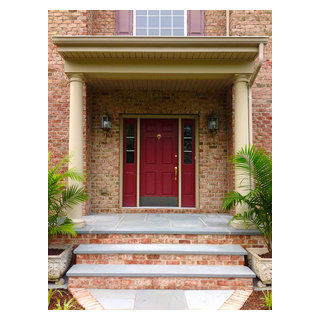 Entry Walk and Landscape - Traditional - Entrance - Philadelphia - by ...