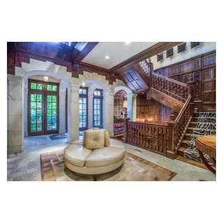 European inspired residence built by Bob Thompson & designed by Robbie ...