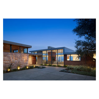 Exterior Entry At Night - Modern - Exterior - San Francisco - by ODS ...