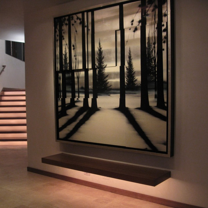 Floating Bench Seat Entry Ideas - Photos & Ideas | Houzz