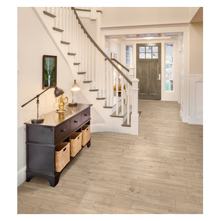 Florim USA Vintage Wood Look Porcelain Tile Cream - Traditional - Entry ...