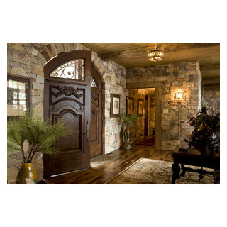 Foyer - Rustic - Entry - Minneapolis - by Gabberts Design Studio | Houzz