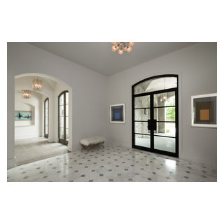 Frandora - Transitional - Entry - Houston - by Thompson Custom Homes ...