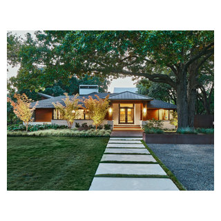 Front Entry - Modern - Entry - Dallas - by Capital Renovations Group ...