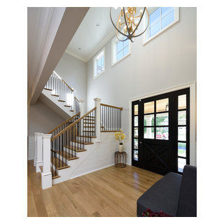 Front foyer - Farmhouse - Entry - by Widler Architecture | Houzz