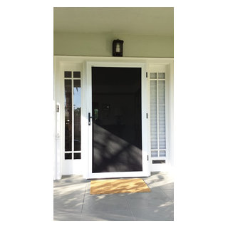 Front Hinged Security Screen Door - Pasadena - Entry - Los Angeles - by ...