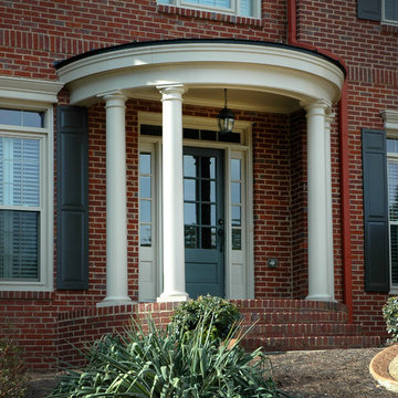 Rounded Portico - Photos & Ideas | Houzz