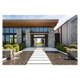 Front Walkway - Contemporary - Entry - New York - by BMA Architects | Houzz