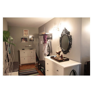 Functional small spaces - Modern - Entry - Raleigh - by Design Done LLC ...