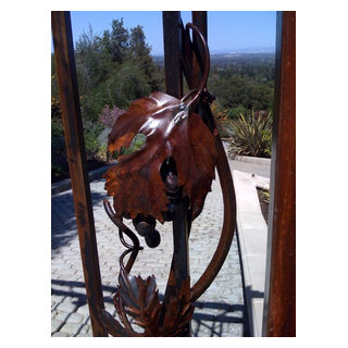 Gates - Rustic - Entry - Austin - by Völundr, Architectural Ironwork ...