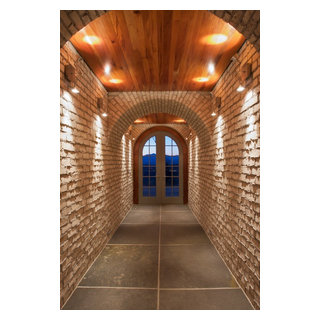 Great Camps House - Contemporary - Entry - Burlington - by GKW Working ...