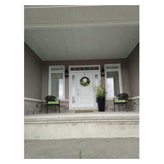 HARVARD SLATE SIDING - CARLETON PLACE, ON - Traditional - Entry ...